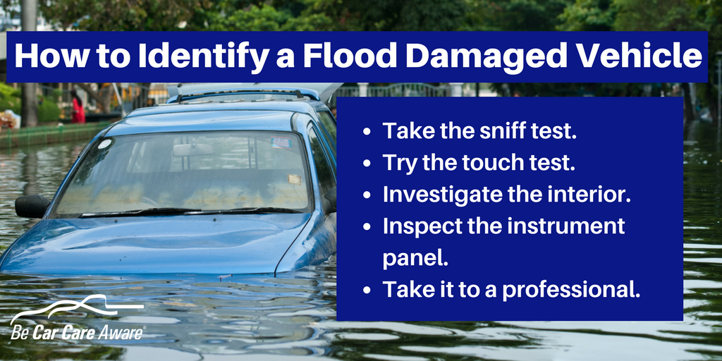 How to Identify a Flood Damaged Vehicle