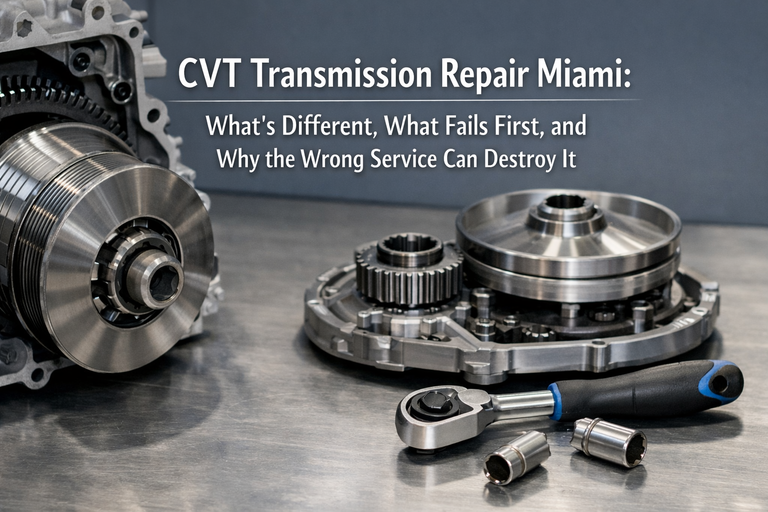 CVT Transmission Repair Miami: Common Failures & Risks